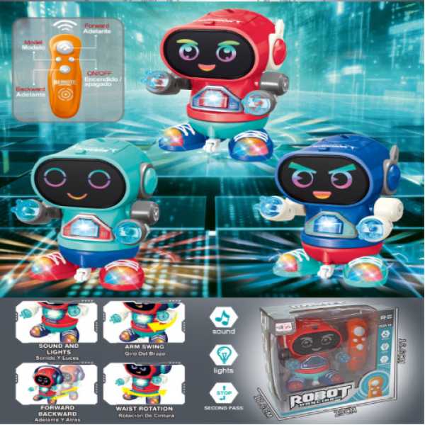 Robot Bailarin con Control Remoto Explorer Fan - Mundo Nuevo